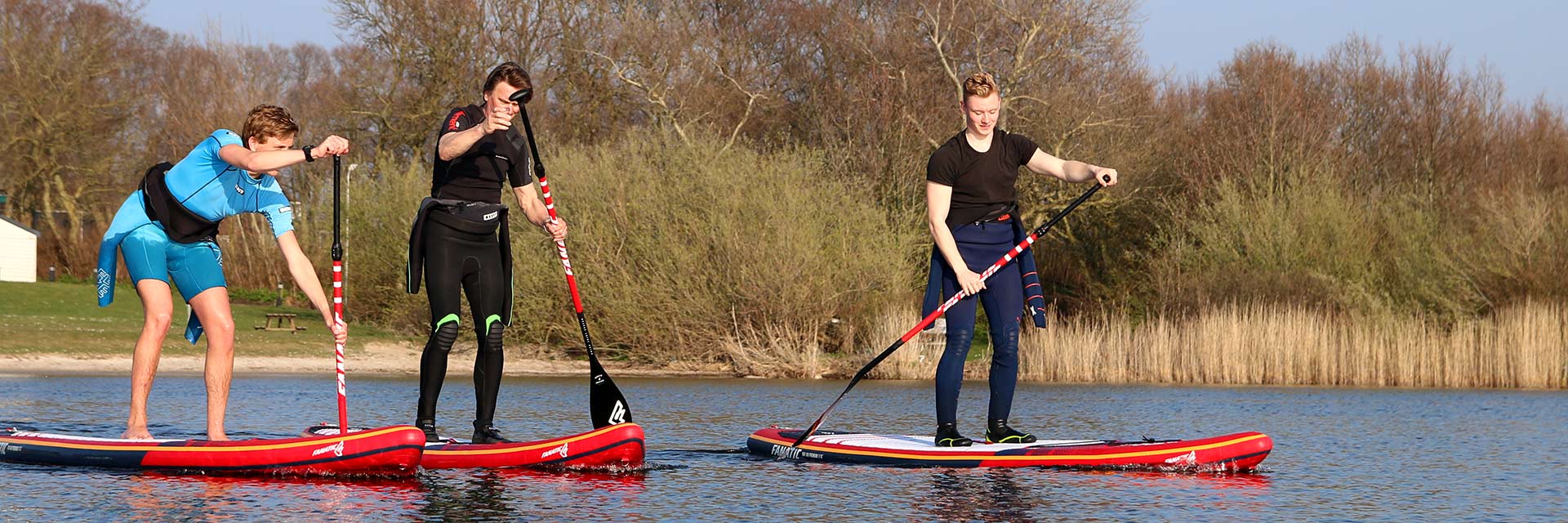 SUP school - Leersup. Stand Up Paddle les