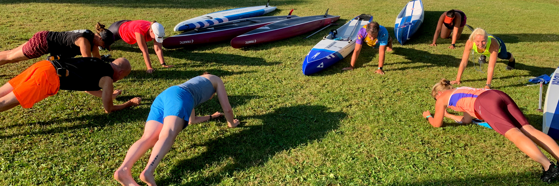 SUP training - Leersup. Stand Up Paddle les